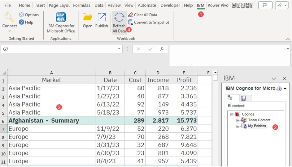 Automate transfer of Cognos report output to another file | Cognos Analytics